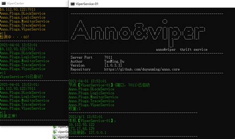 Github Duyanmingviper Viper 是一个基于anno微服务引擎开发的dashboard示例项目。anno 底层通讯采用 Grpc、thrift。自带服务发现、调用
