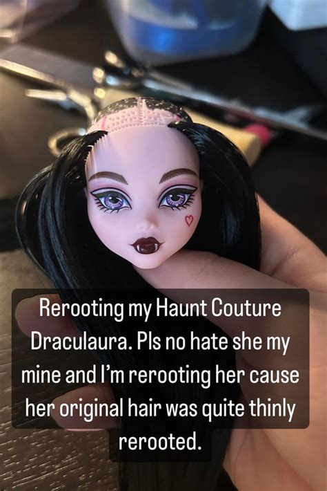 Rerooting My Draculaura Rmonsterhigh
