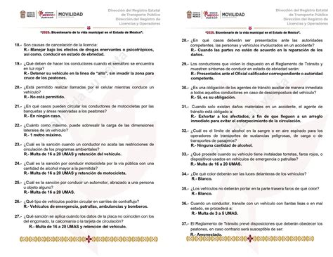 Examen Para Licencia De Conducir Puebla Licencias