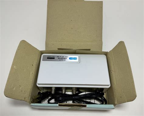 Color Max Converter Cv 2u Ft Cable Vhf To Uhf Colormax Catv Box Tv