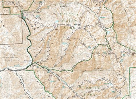 Henry Coe State Park Map