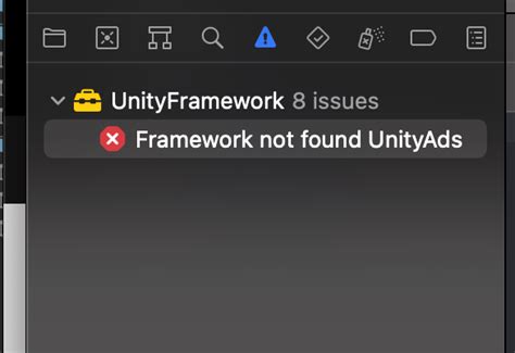 Unity Ads Framework Not Found Error With Xcode Build Unity Engine Unity Discussions