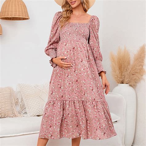 Casual Maternity Dresses Long