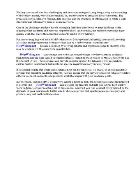 Mmu Coursework Receipt Office Pdf Receipt Central Processing Unit