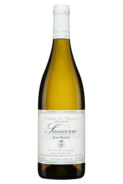 Domaine Des Buissonnes Terre Blanche Sancerre 2023 Fiche Produit