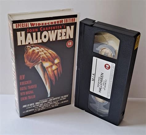 Halloween 80s Slasher Horror Vhs Video Michael Myers Jamie Lee Curtis £