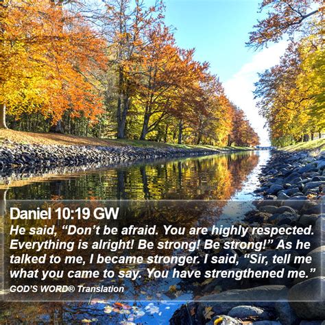 Daniel 10 19 Gw Bible Images