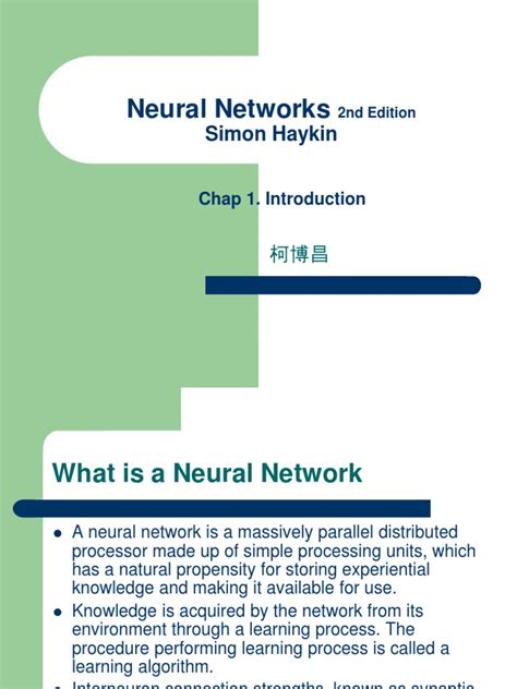 Neural Networks Basics Pdf Artificial Neural Network Nervous System