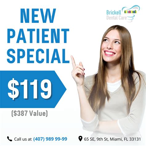Brickell Dental Care 119 New Patient Special Includes 🔅