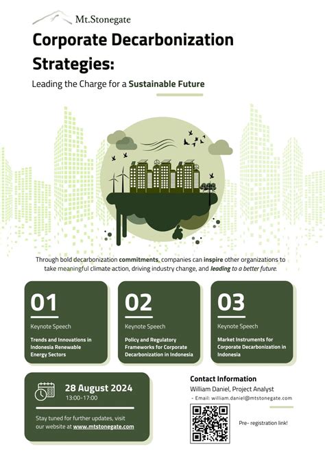 Join Us On Our Decarbonization Strategies Seminar In Jakarta Register