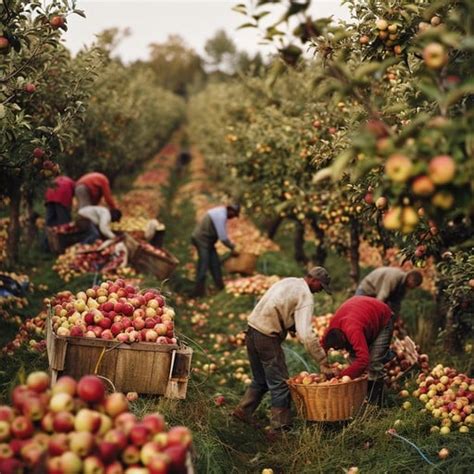 Free Apple Harvest Season Image Apples Orchard Harvesting