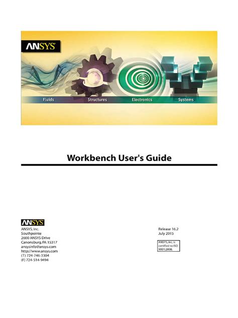 ansys workbench user s guide pdf