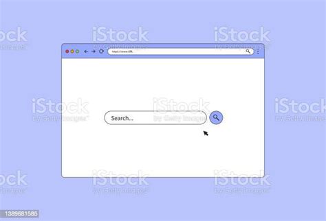 Browser Mockup For Website Webpage User Interface Modern Design Of
