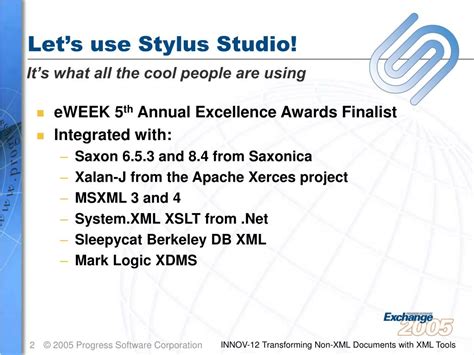 Ppt Innov 12 Transforming Non‑xml Documents With Xml Tools Powerpoint Presentation Id525624