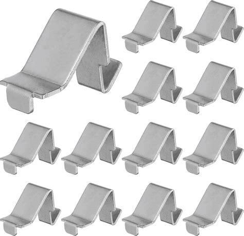 12pcs Metal Shelf Clipsshelf Support Clips Adjustable