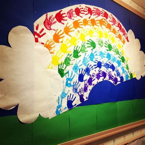 Bulletin Board Ideas With Handprints At Jessica Dowie Blog
