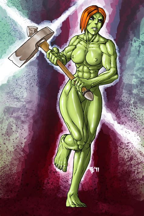 Orc Warrior By Ashlore Hentai Foundry