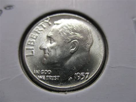 1957 Roosevelt Dime Item 10 R57 25 For Sale Buy Now Online Item