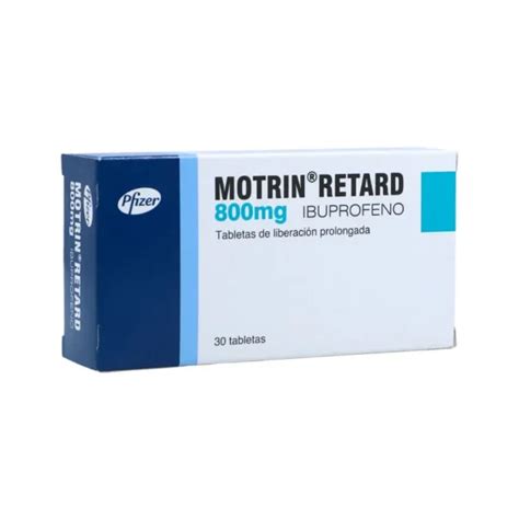 Motrin Ibuprofen 800 Mg 30 Tabletas Interdrogas