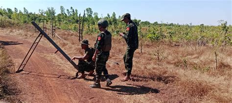 Khit ကျောက်ကြီးတွင် စစ်ကြောင်း မိုင်းဆွဲခံရ၍ စစ်သား ၄ ဦးသေဆုံးပြီး ခ