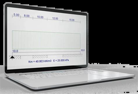 Prokon Elastic Support Beam Elastic Foundation Beam Analysis