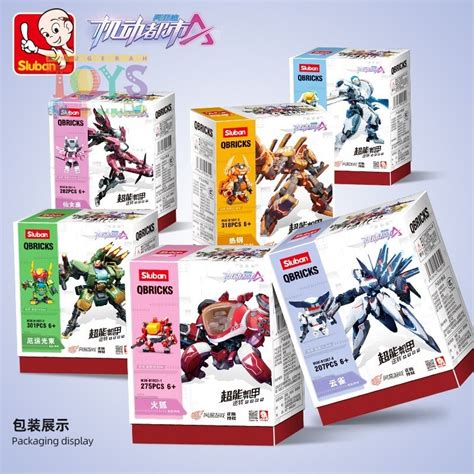 Jual Sluban Robot Mecha Mini Chibbi Series M38 B1007 Shopee Indonesia