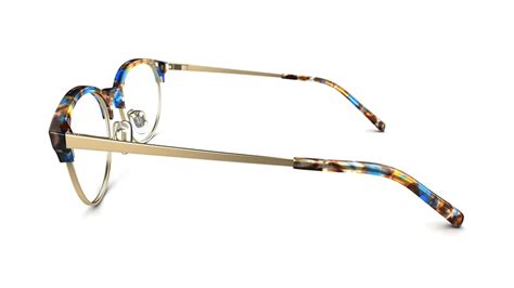 Specsavers Womens Glasses Avior Brown Cateye Metal Stainless Steel