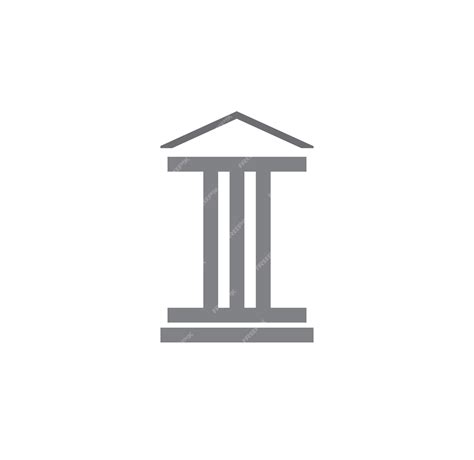 Premium Vector Column Logo