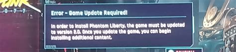 Cyberpunk Xbox Update Error R Cyberpunkgame