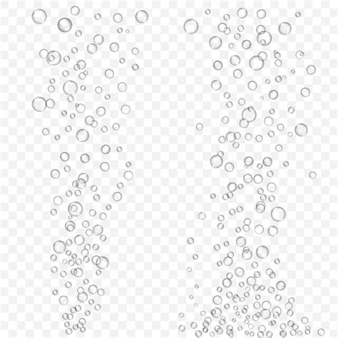 Underwater Air Bubbles Stream Royalty Free Vector Image