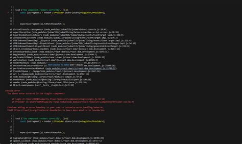 Reactjs I Cant Run Jest Snapshot Tests Because Im Constantly Getting