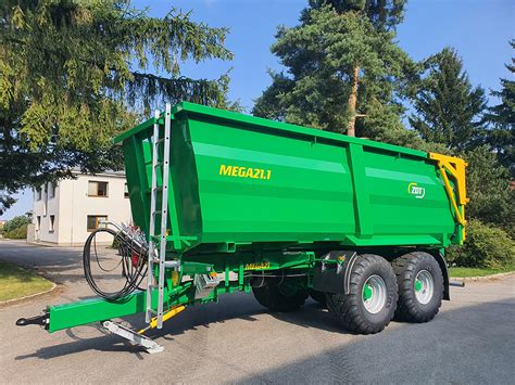 Nosič výměnných nástaveb MEGA21 s vanovou korbou SK21.1