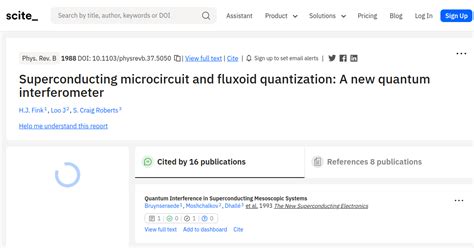 Superconducting Microcircuit And Fluxoid Quantization A New Quantum
