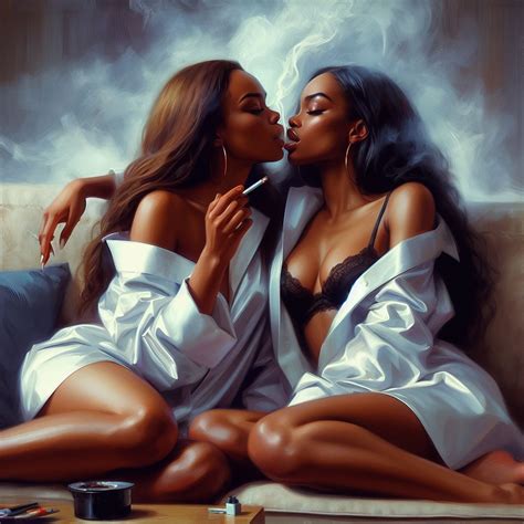 Girls Smoking By Headlessape On Deviantart