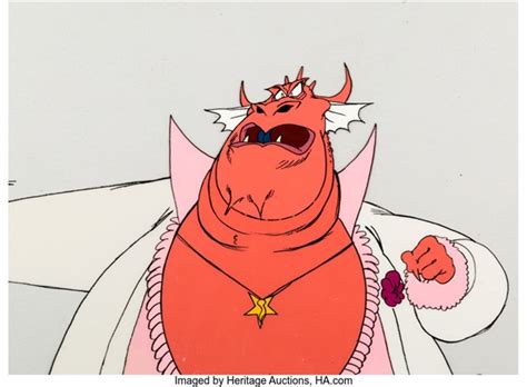The Devil And Daniel Mouse Devil Production Cel Nelvana Productions 1978 By Nelvana