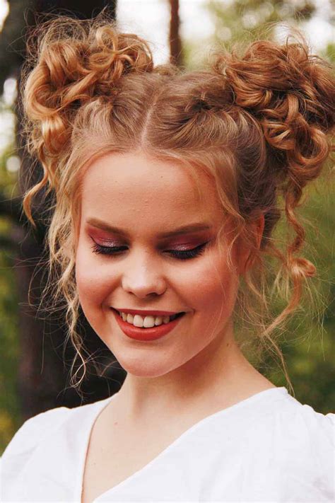 How To Do Space Buns With Short Curly Hair Stylish And Easy Styling Guide