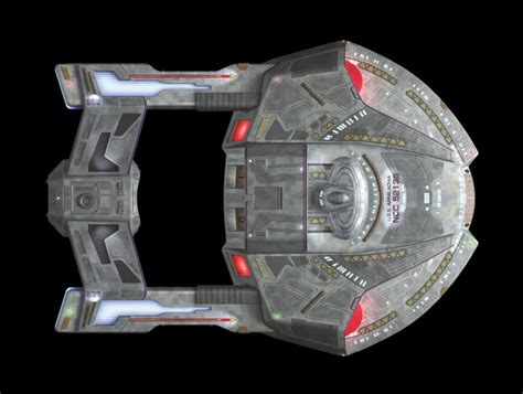 File054 Uss Appalatia Steamrunner Class Starship Eaglemoss Stosc 54