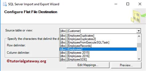 Export Data From SQL To CSV