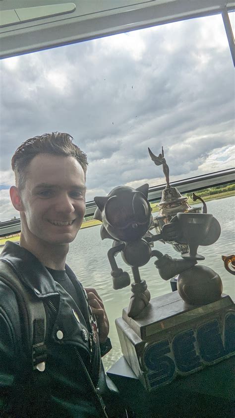 The Sonic Trophy Senna Won In 1993 Is Currently On Display At Mclaren Rsonicthehedgehog