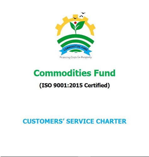 Service Charter Commodities Fund Kenya