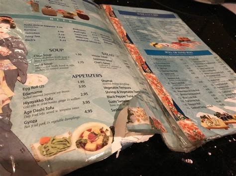 Menu At Kabuto Japanese Steak House Steakhouse Indianapolis