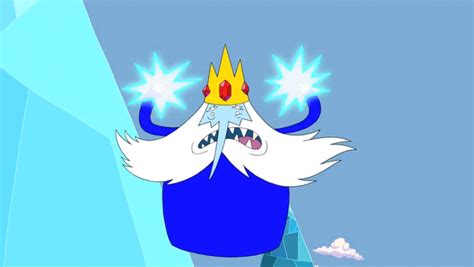 Ice King Casting Ice Magic Adventure Time Character Art 2007683
