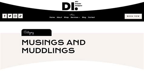 Free Divi Category Template For The Interior Designer Layout Pack