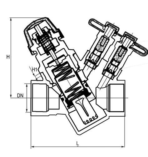 Pressure Independent Control Valve Picv Spring Return Pn16 Lavavalves