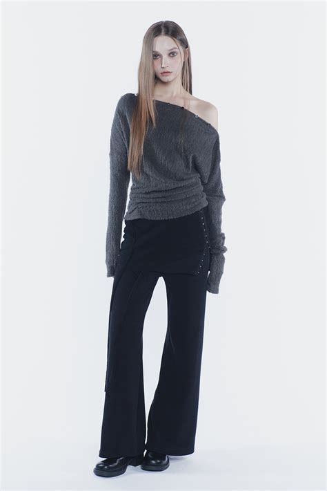 Ruby Hook Layered Pants Black Pain Or Pleasure