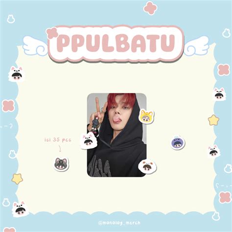 สติกเกอร์ตัวหลอกขนาดเล็ก Ppulbatu Txt Chibi เนื้อหา 42 ชิ้น Shopee Thailand