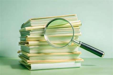 Knowledge Under Scrutiny Premium Ai Generated Image