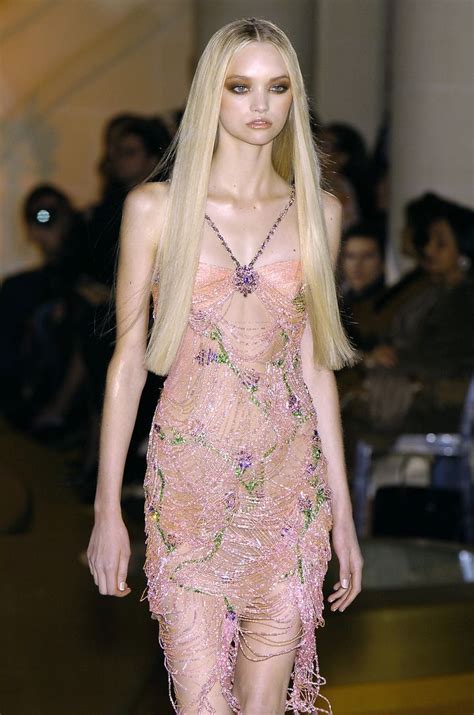 Gemma Ward For Versace Ss 2004 Haute Couture 2000s Runway Fashion