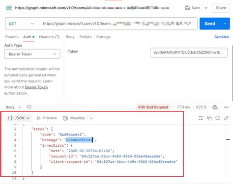 Teams Outing Webhook Use Graph Microsoft Api Unknownerror Microsoft Qanda