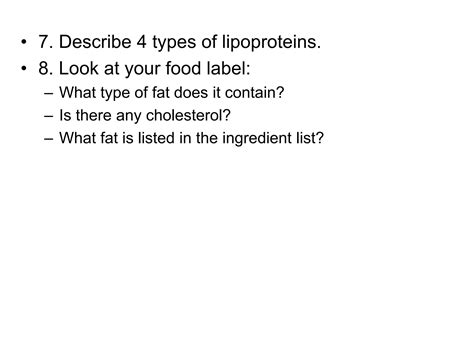 Lipids Oils And Fats Uses Application Global Trends Ppt